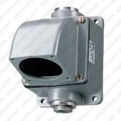 HUBBELL MB601008W Back Box UL 1686 Pin and Sleeve 60/100a 2 Inch NPT ...