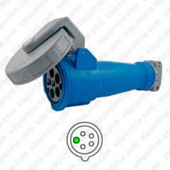 HUBBELL HBL560C9W AC Connector IEC60309 560C9W Female Pin & Sleeve ...
