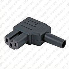 AC Connector IEC 60320 C15a Female 10 Amp Right Angle VDE - www ...