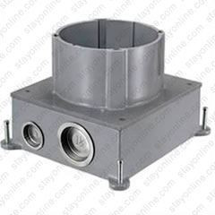 HUBBELL S1CFB SystemOne Concrete Floor Box Cast Iron - www ...