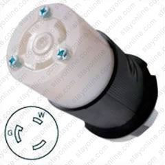 HUBBELL HBL2613 AC Connector NEMA L5-30 Female - www ...