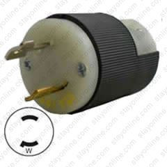 HUBBELL HBL7545C AC Plug NEMA L1-15 Male - www.americancableassemblies.com