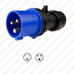 AC Plug IEC 60309 320P6 Male IEC 309 Pin & Sleeve IP44 - www ...