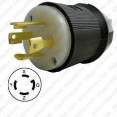 HUBBELL HBL2721 AC Plug NEMA L15-30 Male - www.americancableassemblies.com