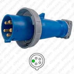 HUBBELL HBL560P9W AC Plug IEC60309 560P9W Male Pin & Sleeve - www ...