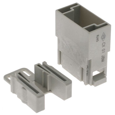 Mencom CX-01-J8M Standard MIXO Series, Rectangular Plug Insert for 1 ...