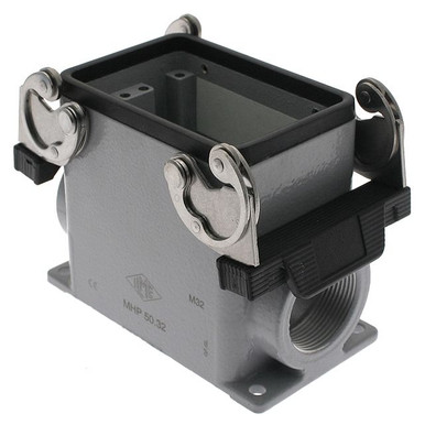 Mencom MHP-50.32 Standard, Rectangular Base, Double Latch, Surface ...