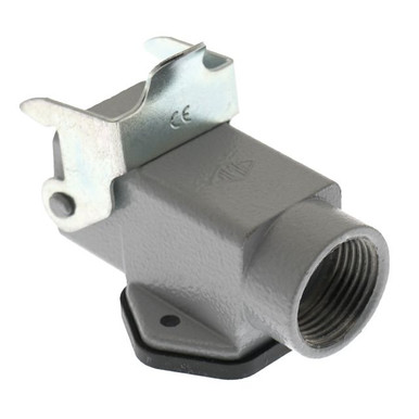 Mencom MKA-IAP20 Standard, Rectangular Base, Angled Bulkhead mount ...