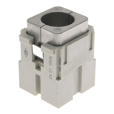 Mencom CX-01YPEM Mixo series, Male Rectangular grounding Insert, 1 pin ...