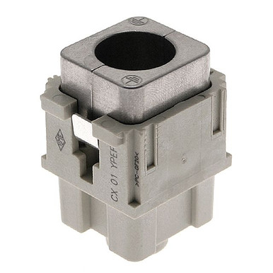 Mencom CX-01YPEF Mixo series, Female Rectangular grounding Insert, 1 ...