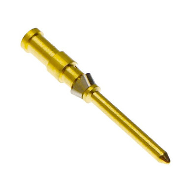 Mencom CDM2D-1.0-CC Male Crimp Contact Pin, Gold, 10amp, Wire Cross ...