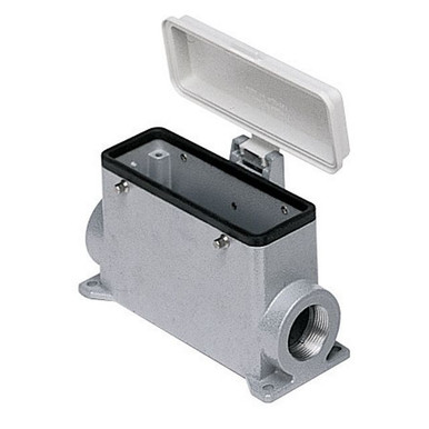 Mencom MAP-24CS40 Standard, Rectangular Base with Metal cover, Surface mount, size 104.27, 4 ...