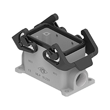 Mencom MLP-10.20 Standard, Rectangular Base, IL-BRID Double Latch ...
