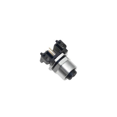 Mencom MEC-4FR-PCB MEC, Receptacle, 4 Pole, Female Straight, 4A, M12 ...