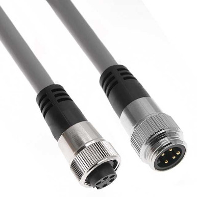 Mencom MINDT-5MFP-3M DeviceNet Trunk, 7/8UN2, Cordset, Shielded Cable ...