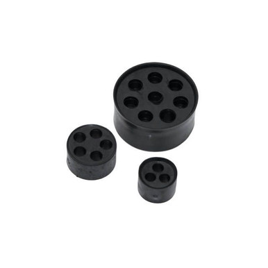Mencom M25-3X4 M25, Multi-Hole Grommet, with 3 holes, 0.157 - www ...
