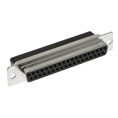 Mencom DB37FCR Panel Interface Connector, 37 pin D-sub female crimp pin ...