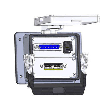 Mencom DB25-RJ45-USB-32 Panel Interface Connector with, DB25, RJ45 and ...