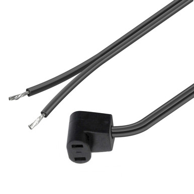 Open (Stripped) to C90 Fan Cord, 18 AWG SPT-1, TAA Compliant - Made in ...