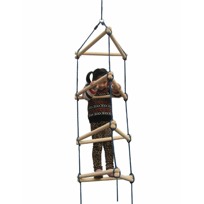 Triangle Steeple Rope Ladder - PlaysetParts.com