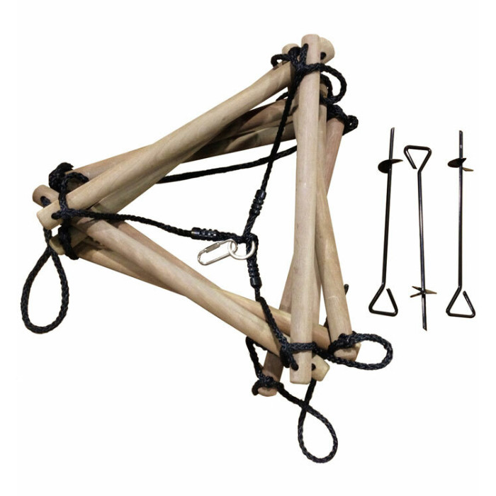 Triangle Steeple Rope Ladder - PlaysetParts.com