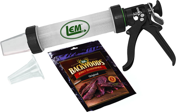 SPRING-LOADED BURGER PRESS - LEM - Pac Knife Sales, LLC