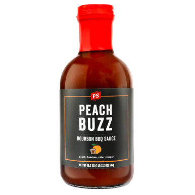 Peach Buzz Bourbon BBQ Sauce - Pac Knife Sales, LLC