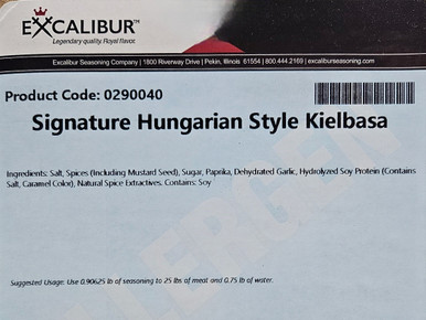 Signature Hungarian Style Kielbasa - Pac Knife Sales, LLC