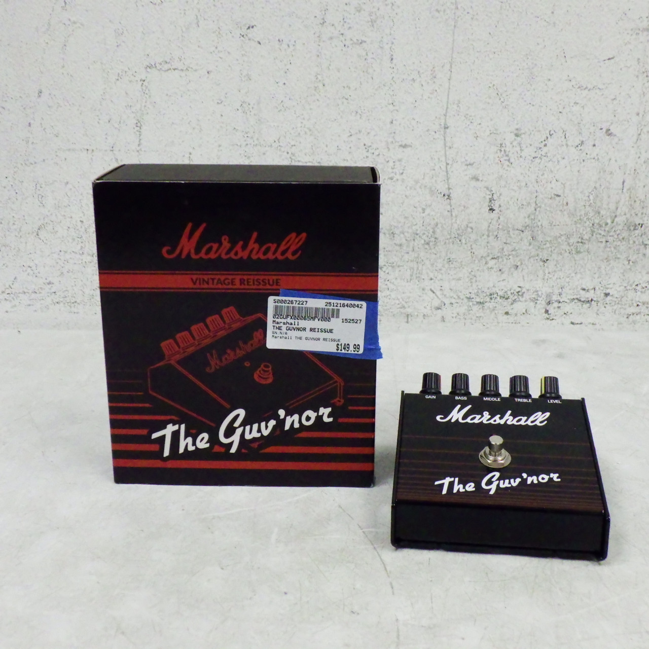 Used Marshall THE GUVNOR REISSUE Overdrive Pedal