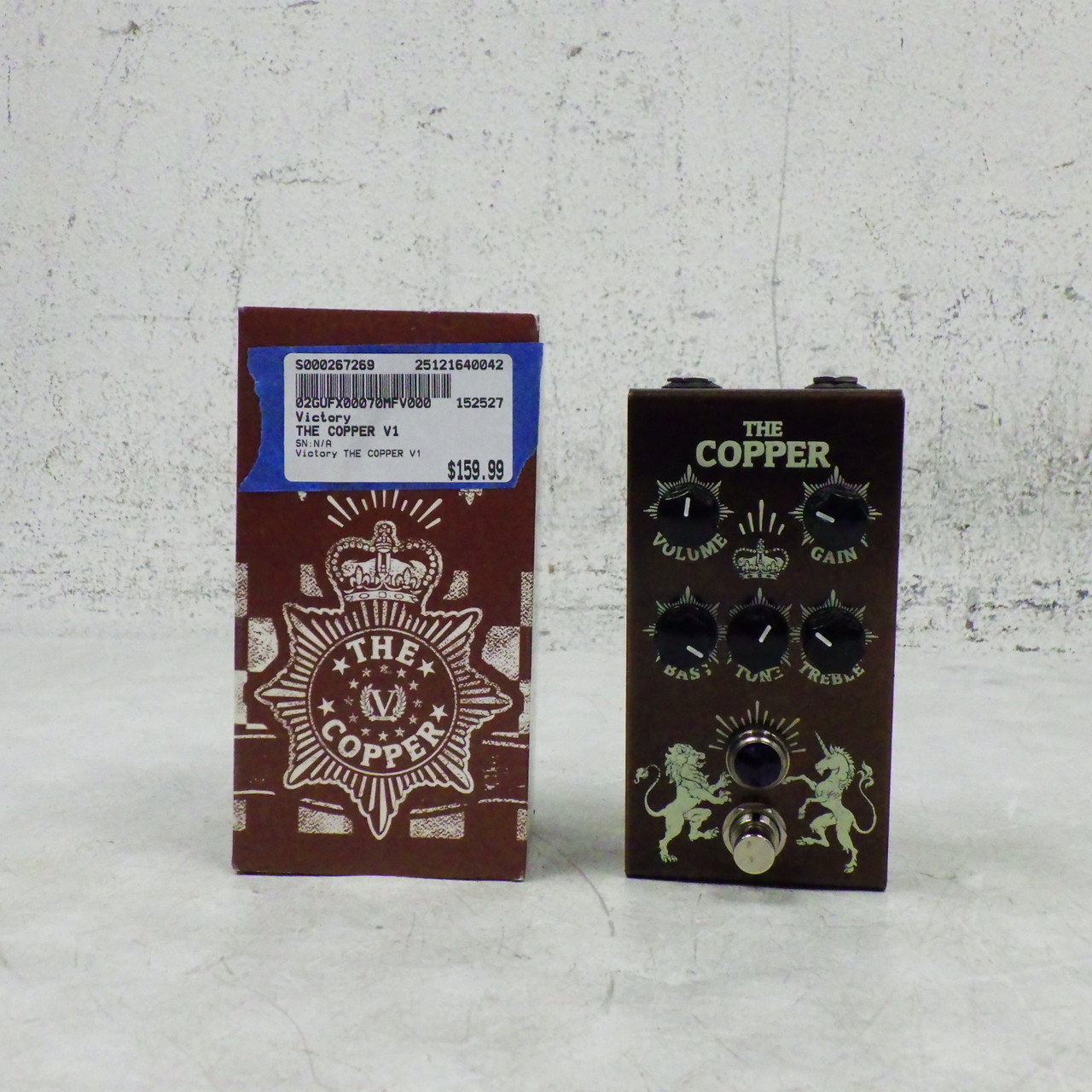 Used Victory THE COPPER V1 Amp Simulator + FX Pedal