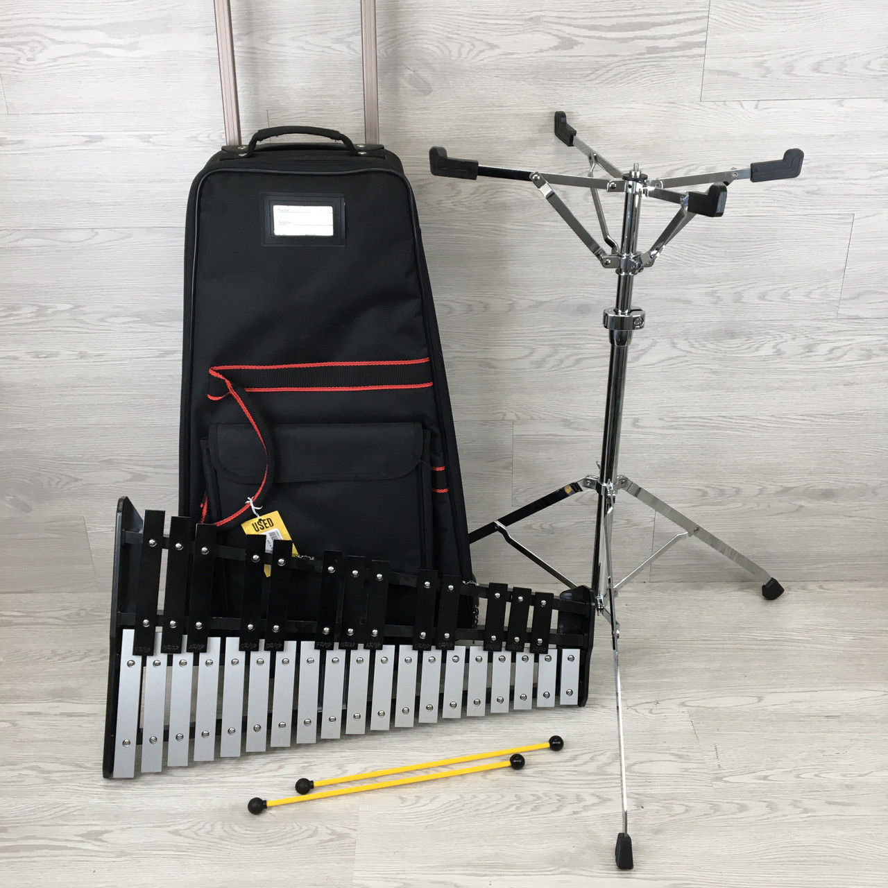 Used Bell Kit W/all Bell Kit In Gig Bag