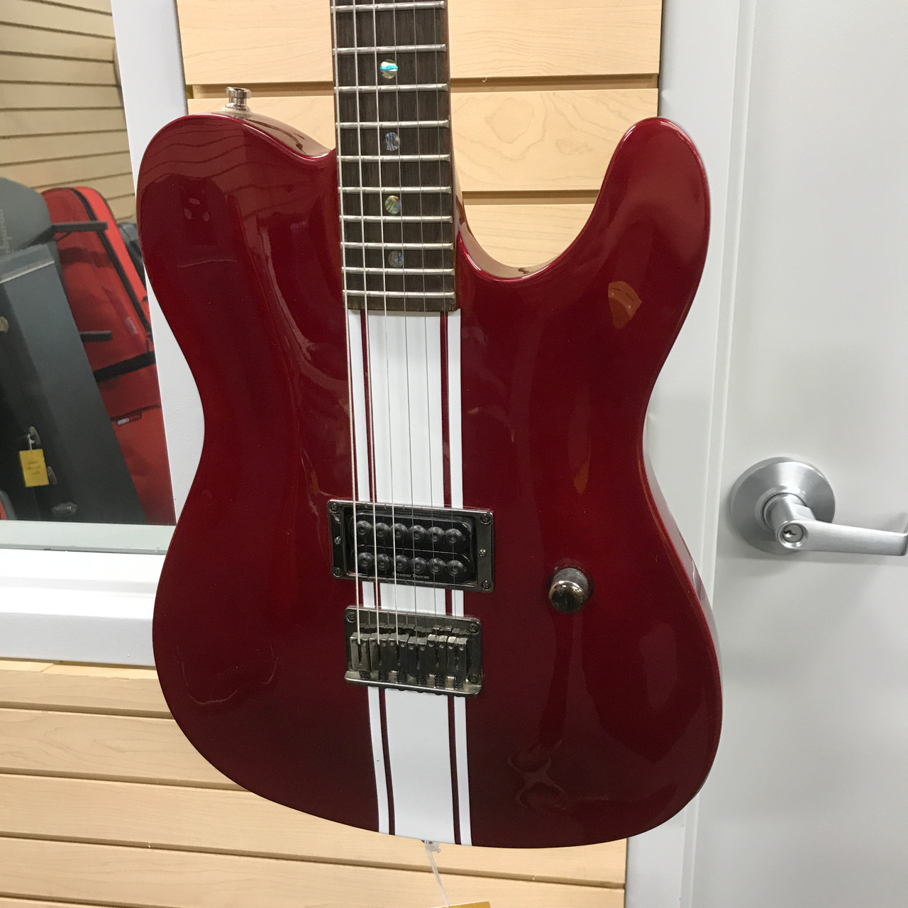 Used Fender ESQUIRE CUSTOM GT 2003 Electric Guitar Red 6-String