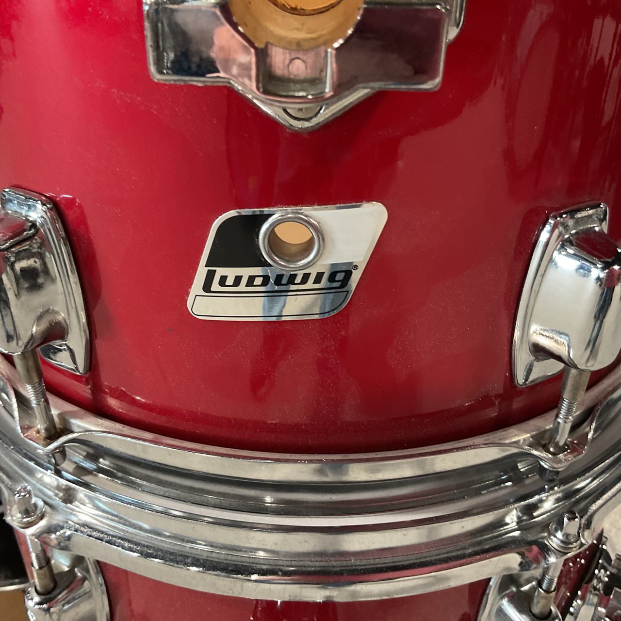 Used LUDWIG B/W ROCKER 5 PC SHELLS Kit