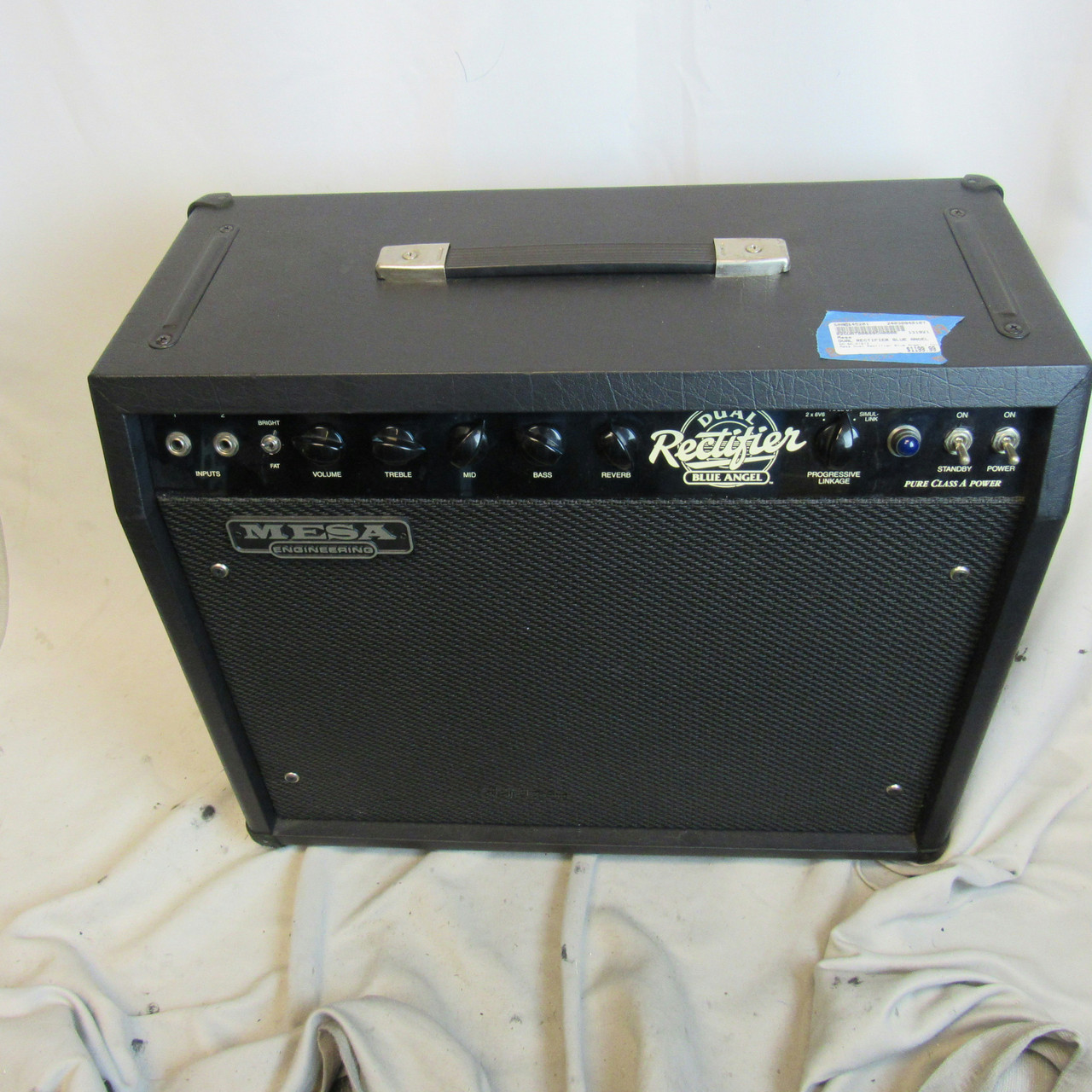 Used Mesa DUAL RECTIFIER BLUE ANGEL + COVER Tube Guitar Amps Tube ...