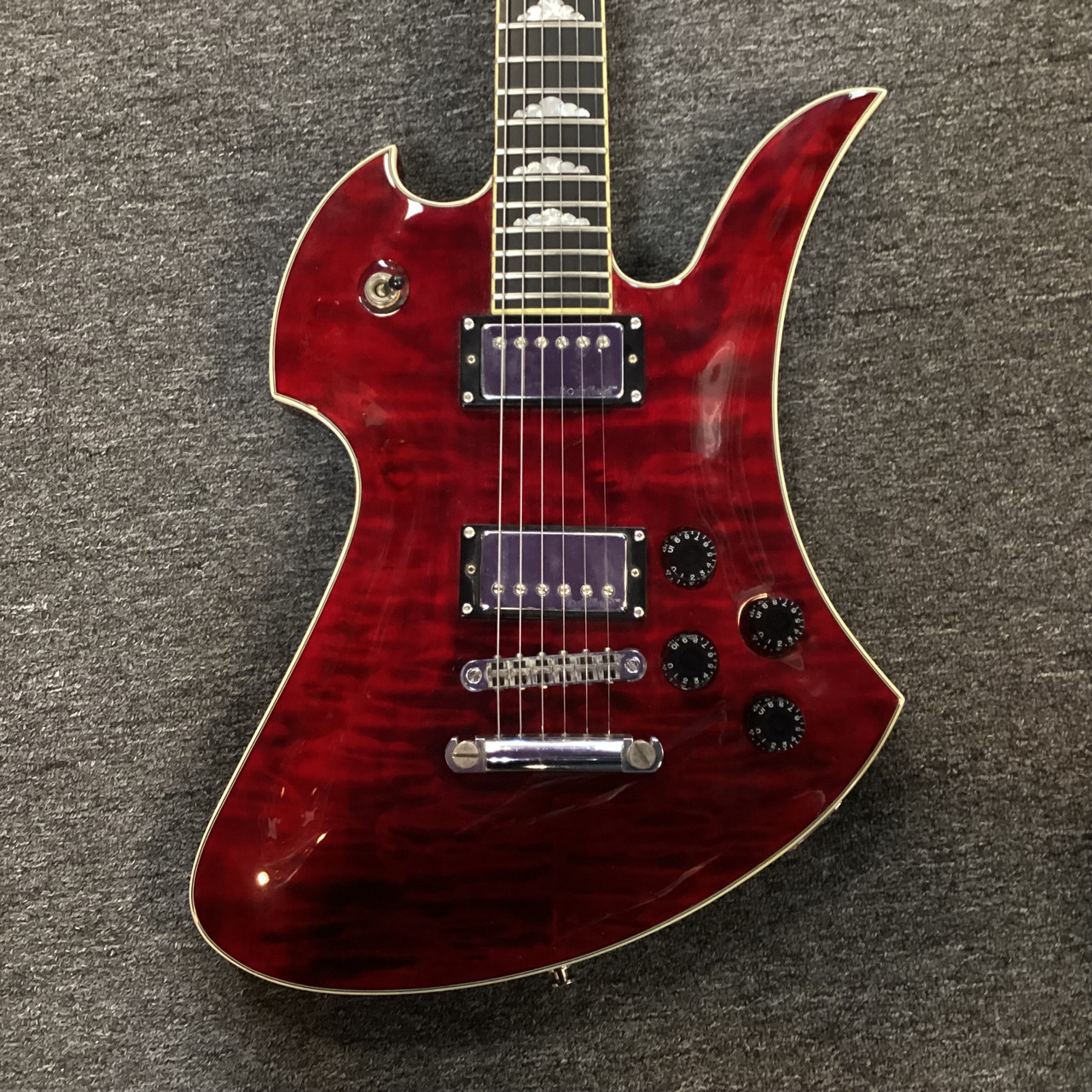 Bc Rich Acrylic Mockingbird Red