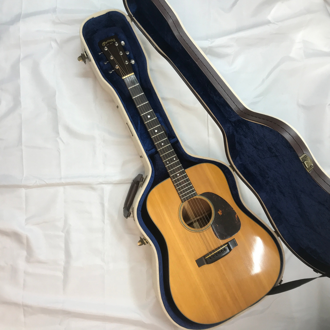 Used Martin D-18 1953 Vintage Solid Top Acoustic Guitar Natural