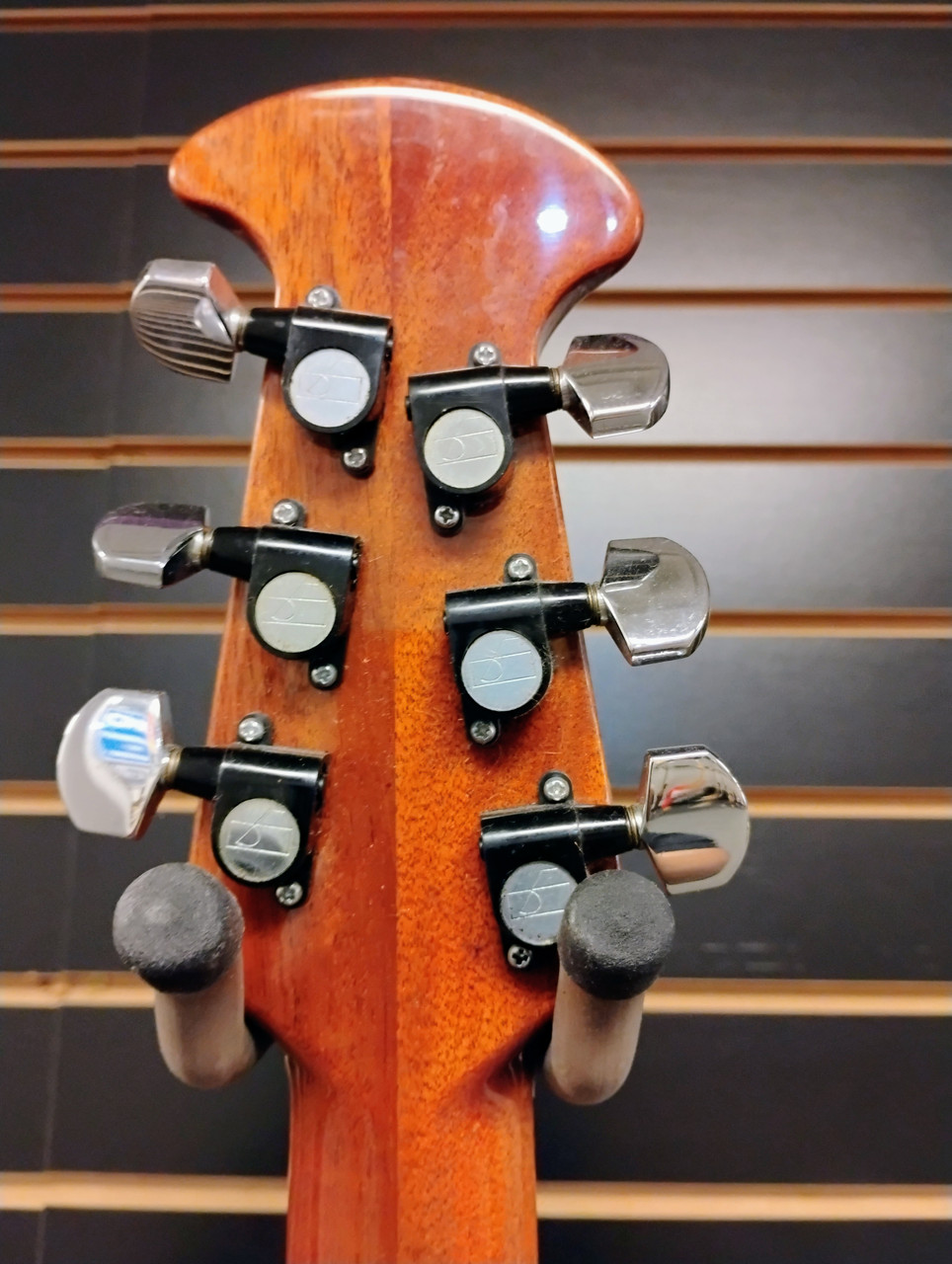 Used Ovation 1111 BALLADEER Vintage Solid Top Acoustic Guitar Wood