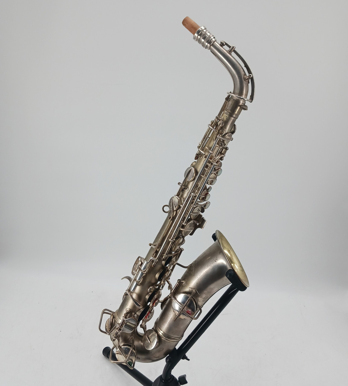 Used Conn C.G. CONN NEW WONDER SILVER ALTO Vintage Alto Saxophone