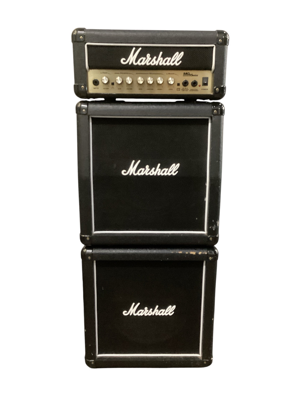 Used Marshall MG15 MINI STACK Solid State Guitar Head