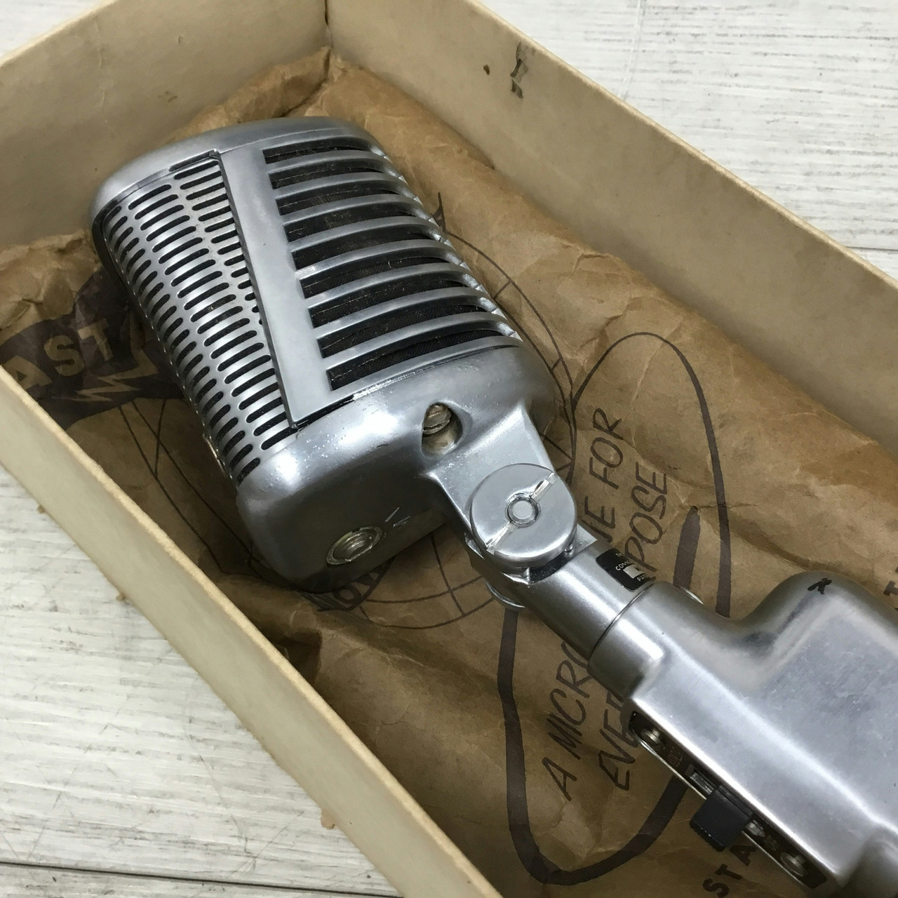 Used Astatic MODEL 77 CARDIOID W/CABLE Microphones Microphones