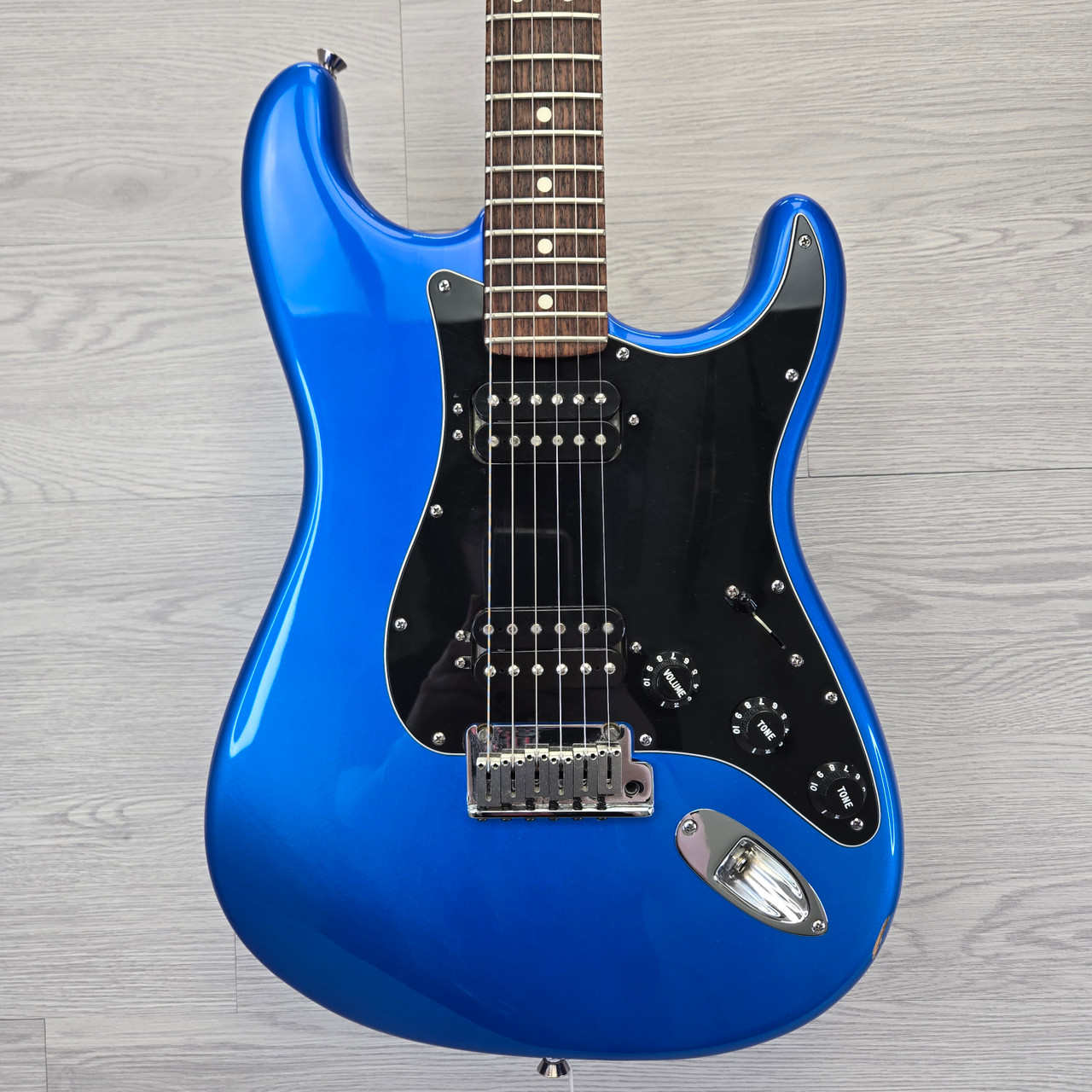 Used Fender AMERICAN STRAT HH 2003 W/S-1 S Type Electric Guitar Blue 6 ...