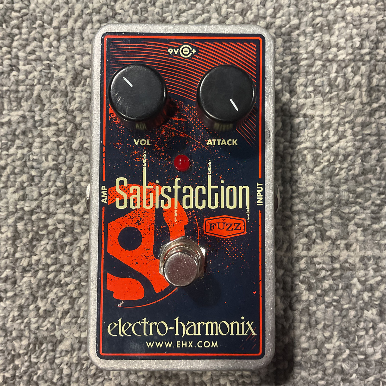 Used ELECTRO HARMONIX SATISFACTION Guitar Fuzz Pedal