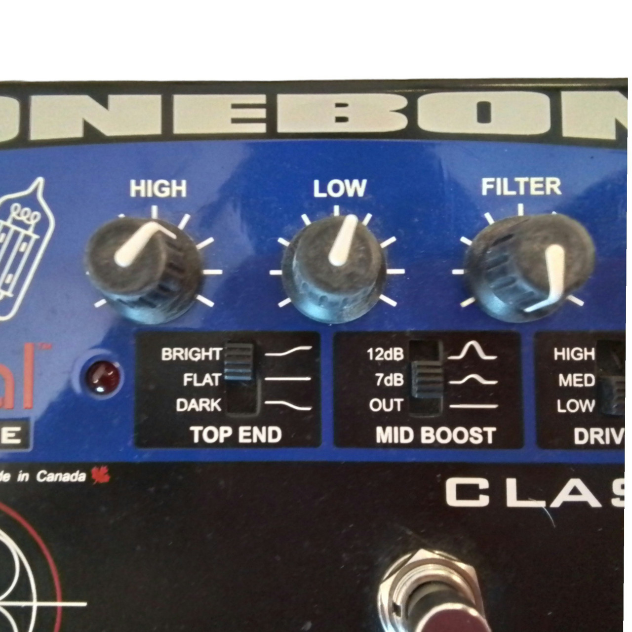 Used Radial TONEBONE CLASSIC DISTORTION W/BOX Guitar Effects Distortion ...