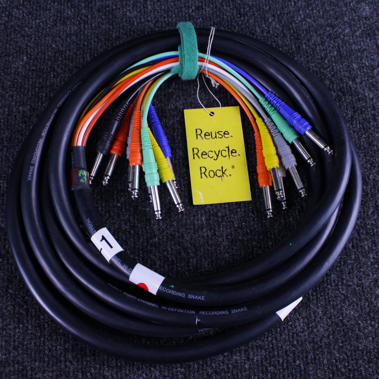 Used HOSA 8CH SNAKE 10FT Pro Sound Product