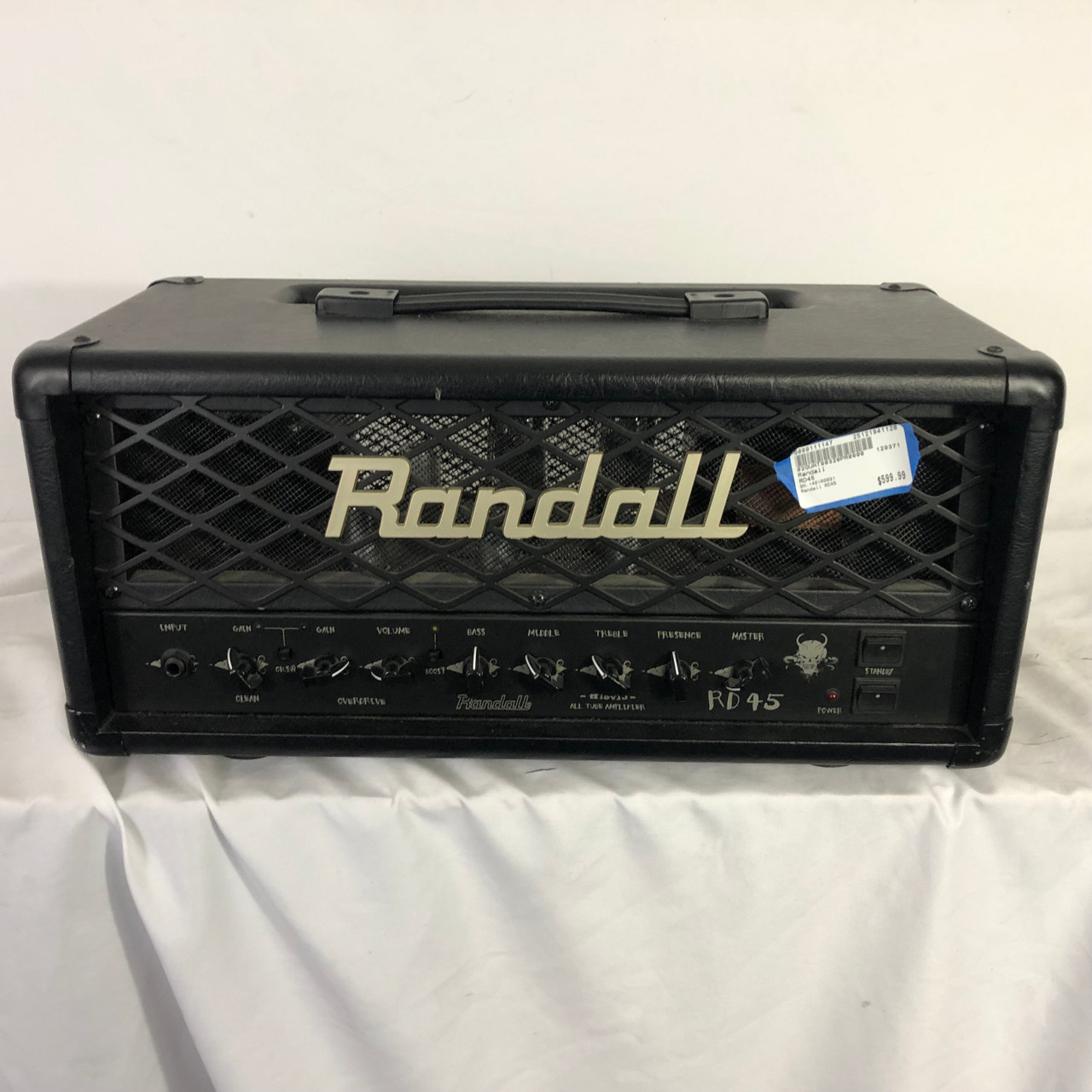 Used Randall RD45 Tube Guitar Amplifier Head