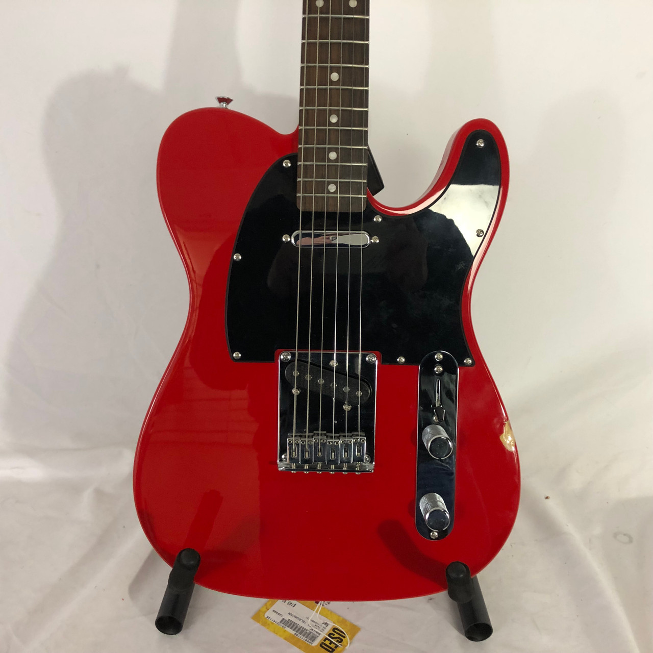 Used Squier AFFINITY TELECASTER T Type Electric Guitar Red 6-String