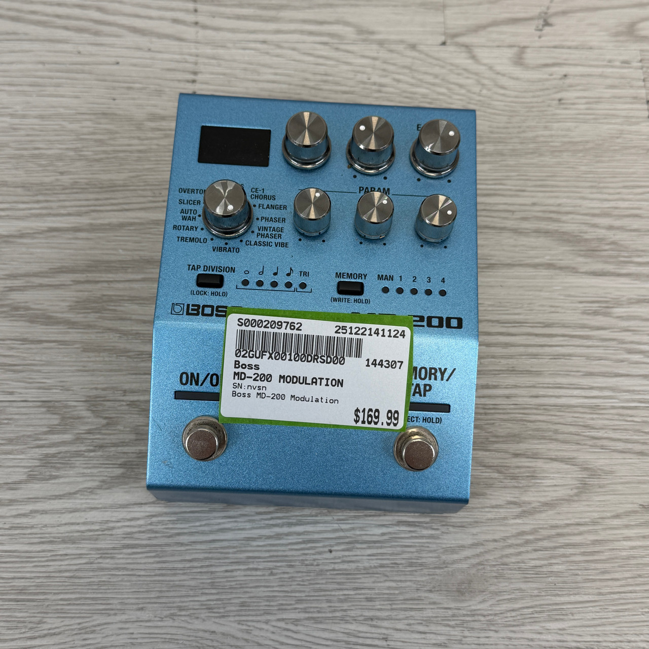 Used Boss MD-200 MODULATION Multi-FX Pedal