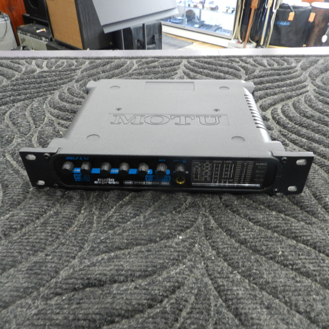 Used Motu AUDIO EXPRESS 6X6 Computer Interface 6 A/D Recording Inputs