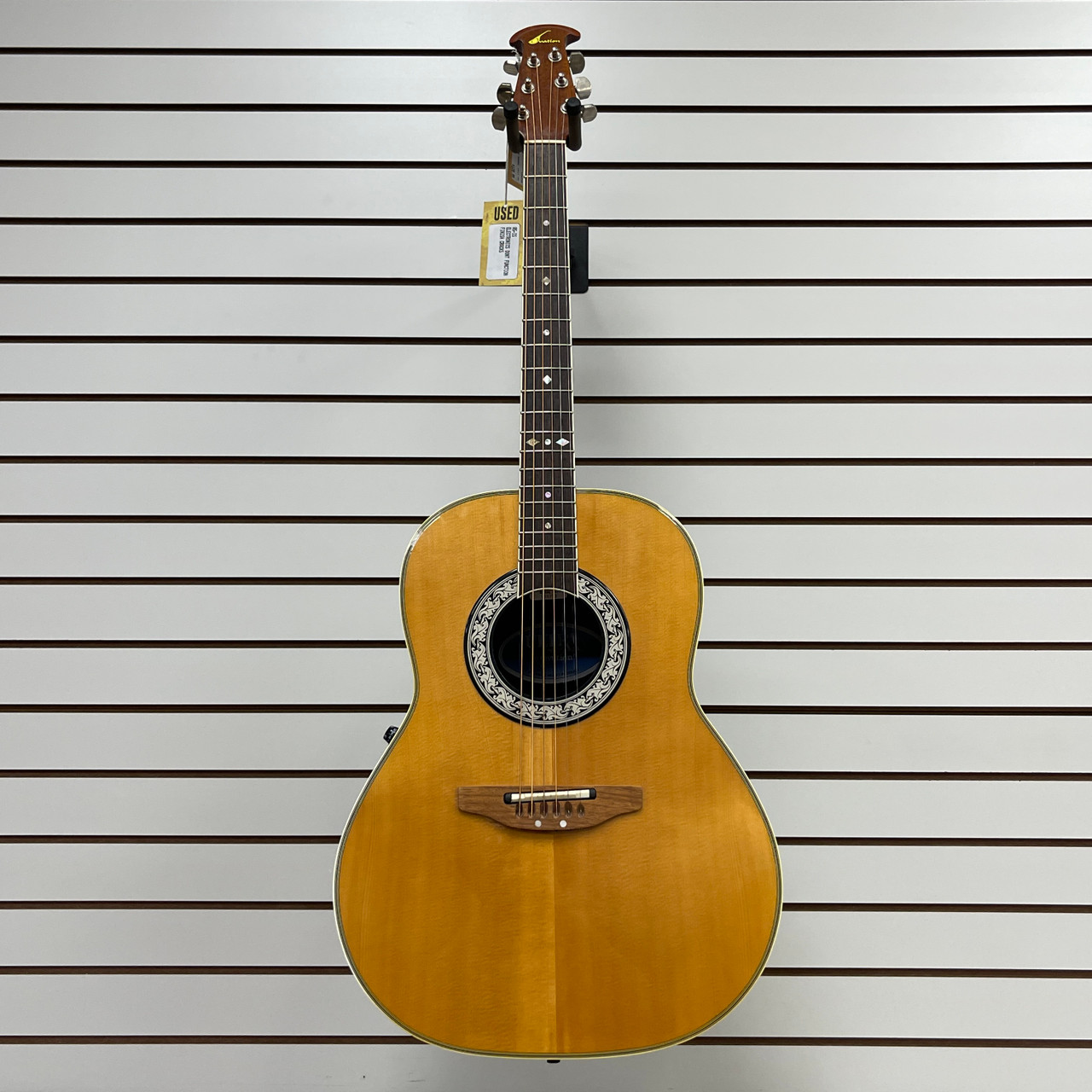 Used Ovation ULTRA SERIES MODEL 1517 AS-IS Solid Top Acoustic Guitar ...
