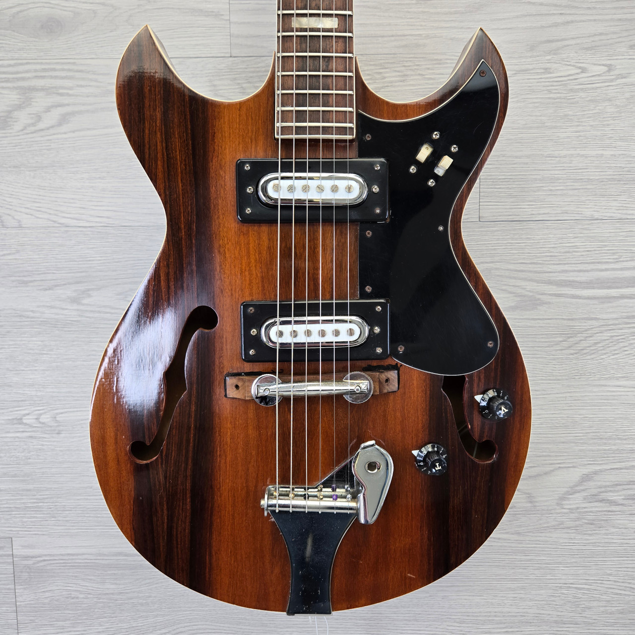 Used ROYCE RO2T -AS IS Semi-Hollow Electric Guitar Wood 6-String